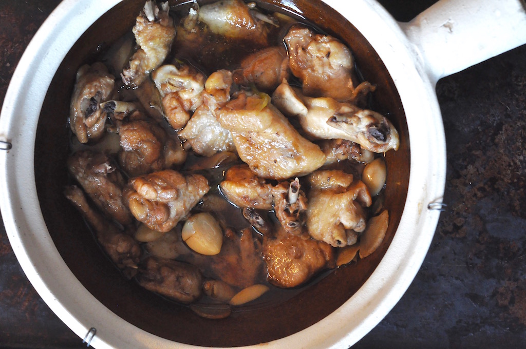 Three-Cup Chicken - The Insufficient Kitchen