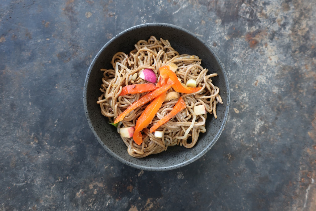 Spicy Cold Chinese Noodles - The Insufficient Kitchen